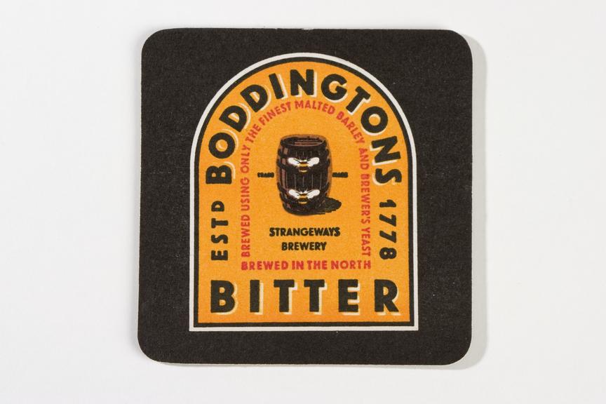 Boddingtons Brew Mat | Science Museum Group Collection
