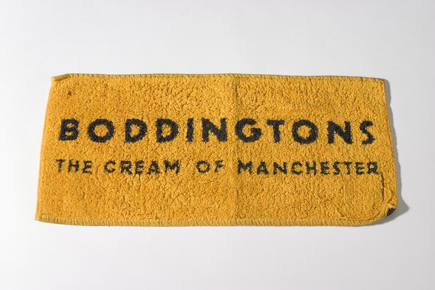 Boddingtons Bar Towel | Science Museum Group Collection