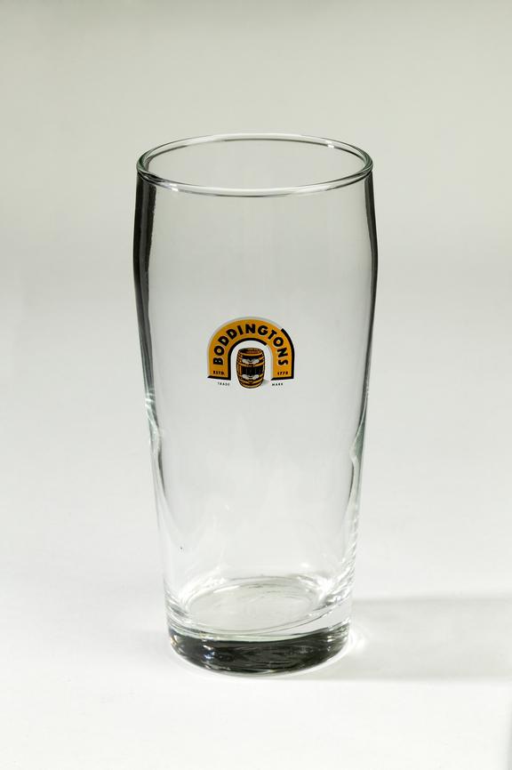 Boddingtons Pint Glass | Science Museum Group Collection