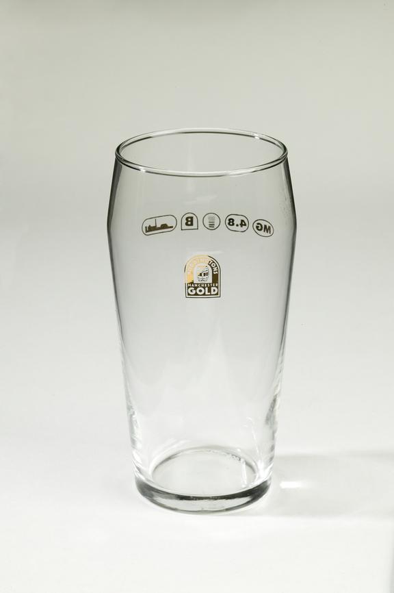 Boddingtons Pint Glass | Science Museum Group Collection