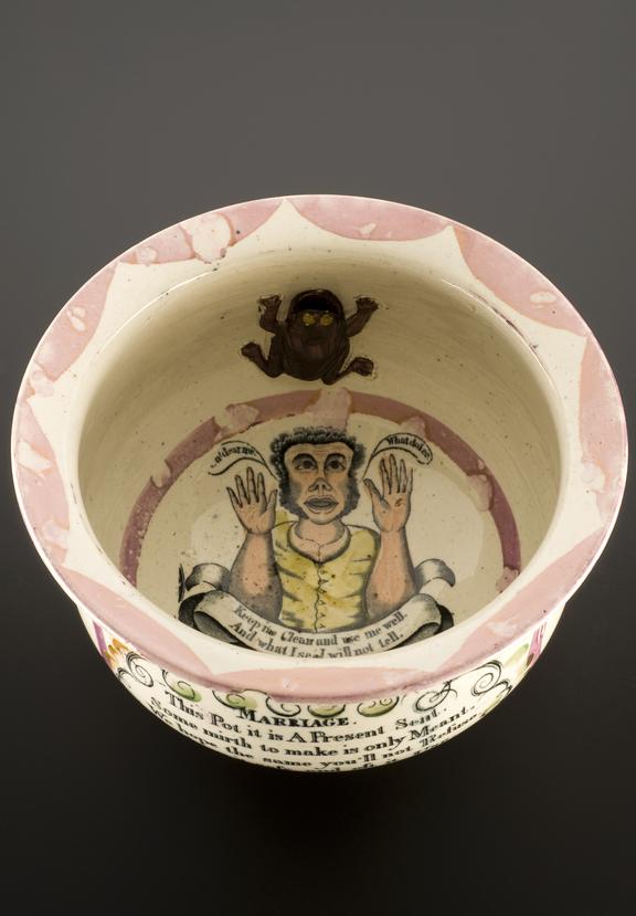 Chamber pot, Europe, 1801-1900 | Science Museum Group Collection