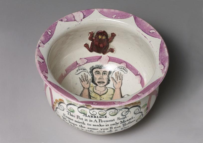 Chamber pot, Europe, 1801-1900 | Science Museum Group Collection