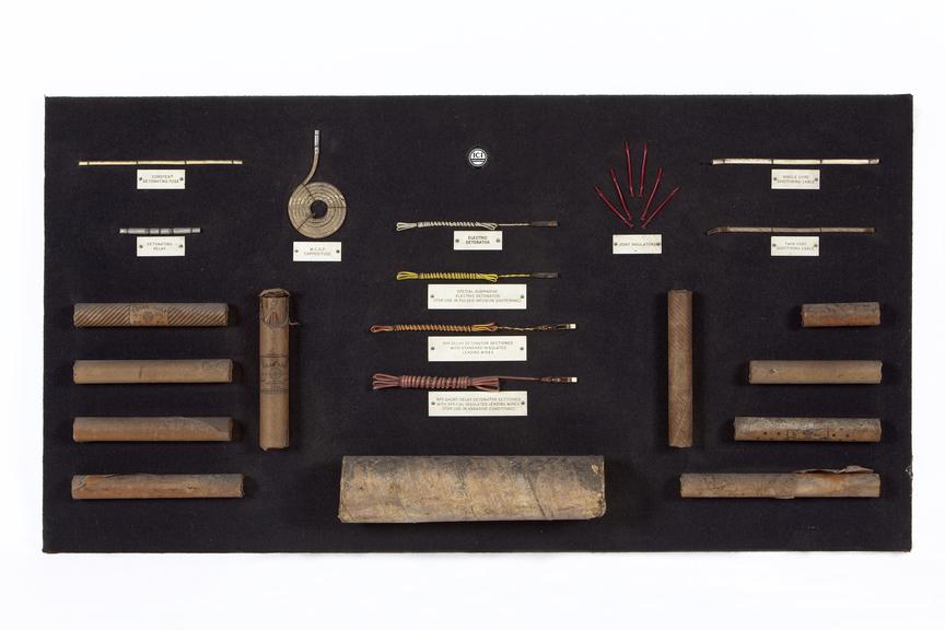ICI Explosive Sample Display | Science Museum Group Collection