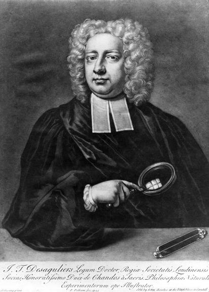 Mezzotint portrait of John Theophilus Desaguliers | Science Museum ...