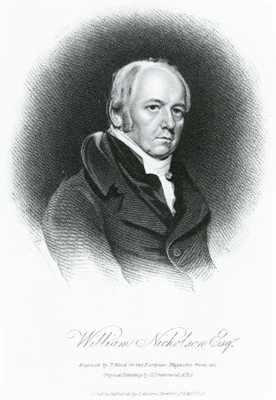 Portrait engraving of William Nicholson, 1812 | Science Museum Group ...