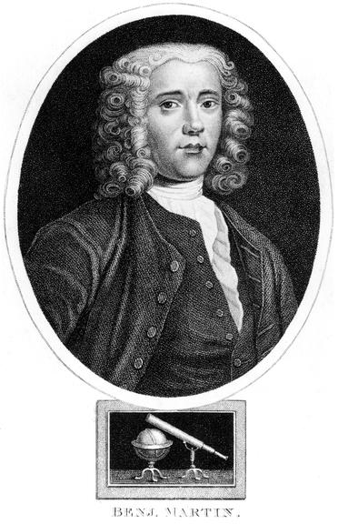 Stipple-engraved portrait of Benjamin Martin | Science Museum Group ...