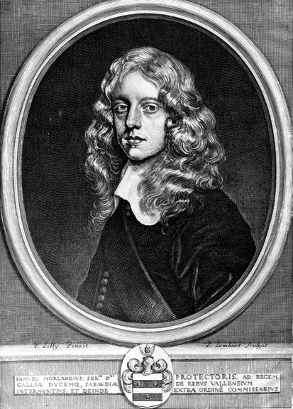 Portrait of Sir Samuel Morland | Science Museum Group Collection