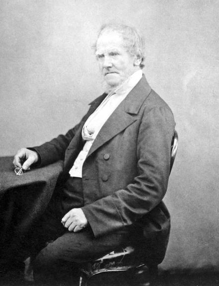 Portrait: Mounted photo print of Cornelius Varley | Science Museum ...