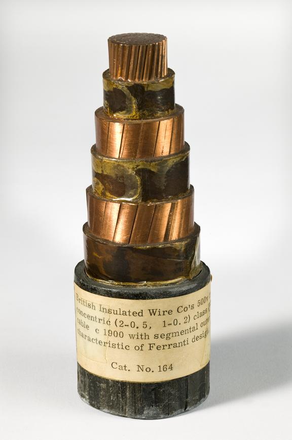 Electric Cable Sample | Science Museum Group Collection