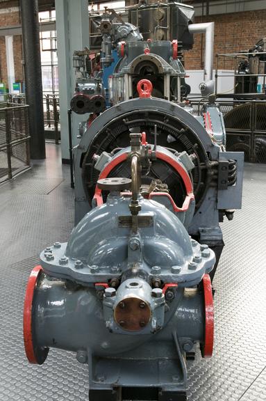 Metropolitan-Vickers Steam turbine and Generator | Science Museum Group ...