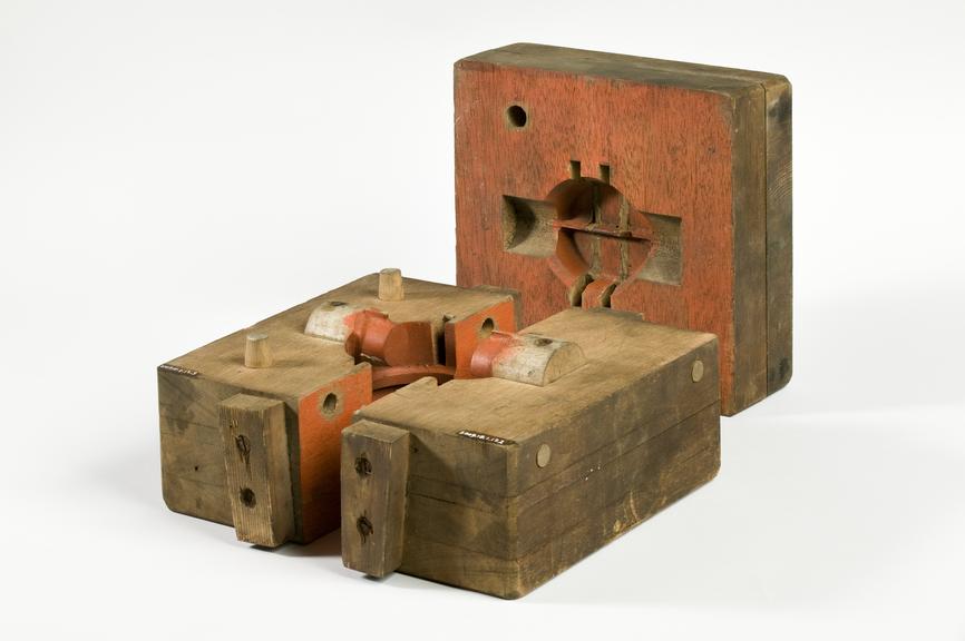 pattern of casting made by Charles Benjamin Redrup for his prototype ...
