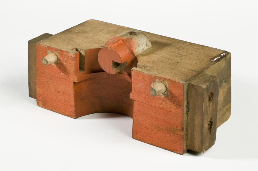 pattern of casting made by Charles Benjamin Redrup for his prototype ...