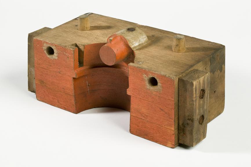 pattern of casting made by Charles Benjamin Redrup for his prototype ...