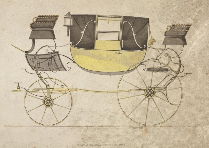 print; carriage design; | Science Museum Group Collection