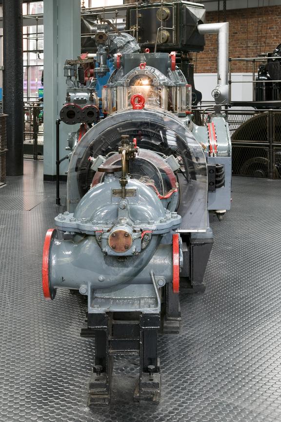 Metropolitan-Vickers Steam turbine and Generator | Science Museum Group ...