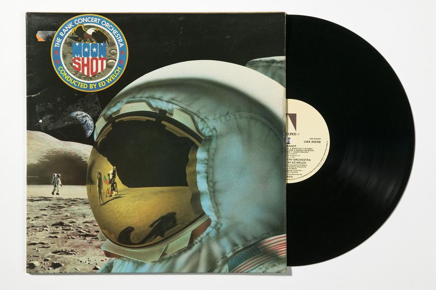 "Moon Shot" 12-Inch Record | Science Museum Group Collection