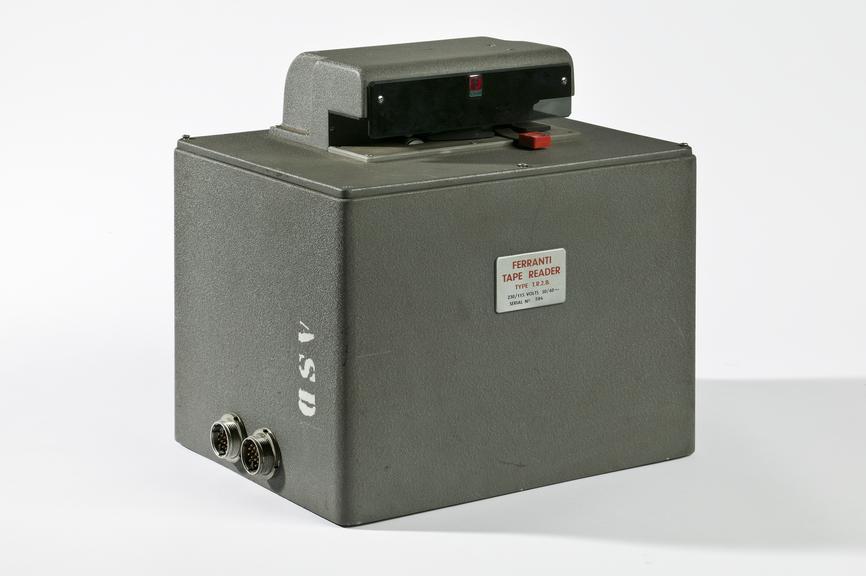 Ferranti computer tape reader | Science Museum Group Collection