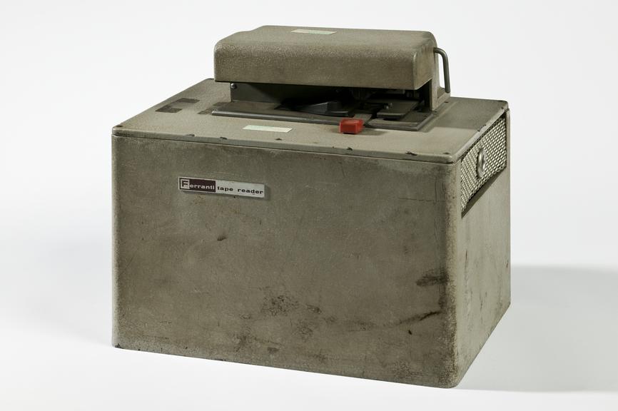 Ferranti Ltd computer tape reader | Science Museum Group Collection