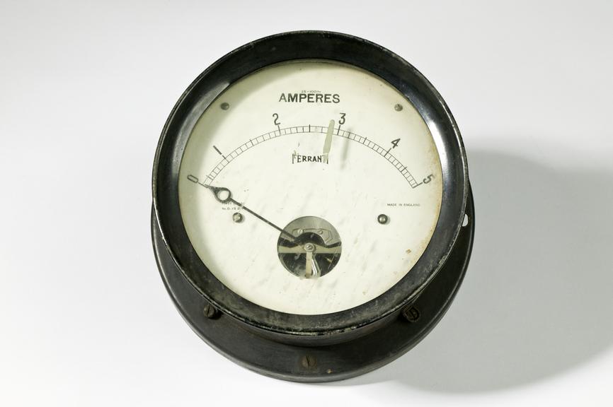 Ferranti Ammeter | Science Museum Group Collection