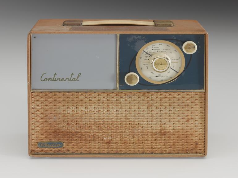 Perdio "Continental" transistor radio receiver | Science Museum Group ...