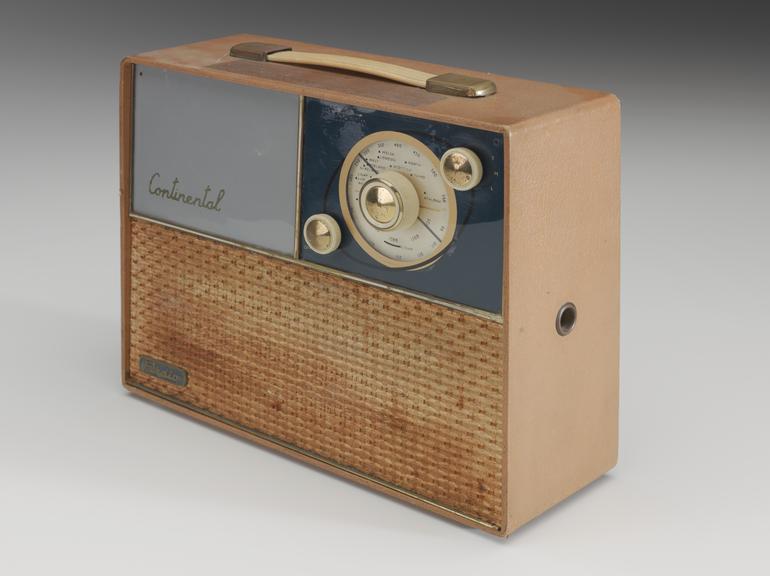 Perdio "Continental" transistor radio receiver | Science Museum Group ...