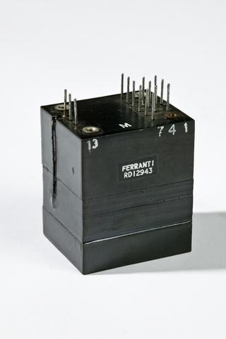 Ferranti plug-in component | Science Museum Group Collection
