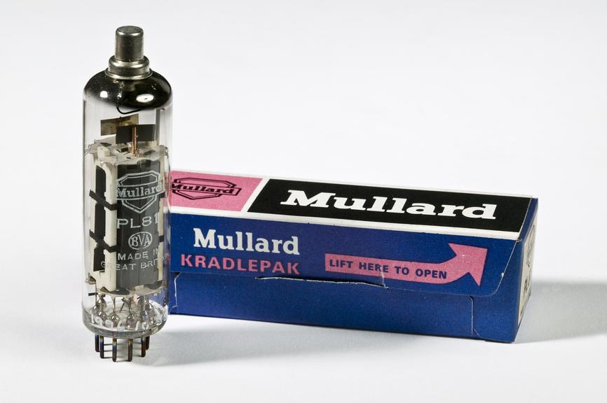 Mullard thermionic valve | Science Museum Group Collection