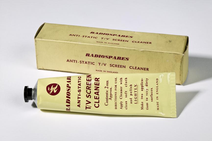 TV screen anti-static cleaner | Science Museum Group Collection