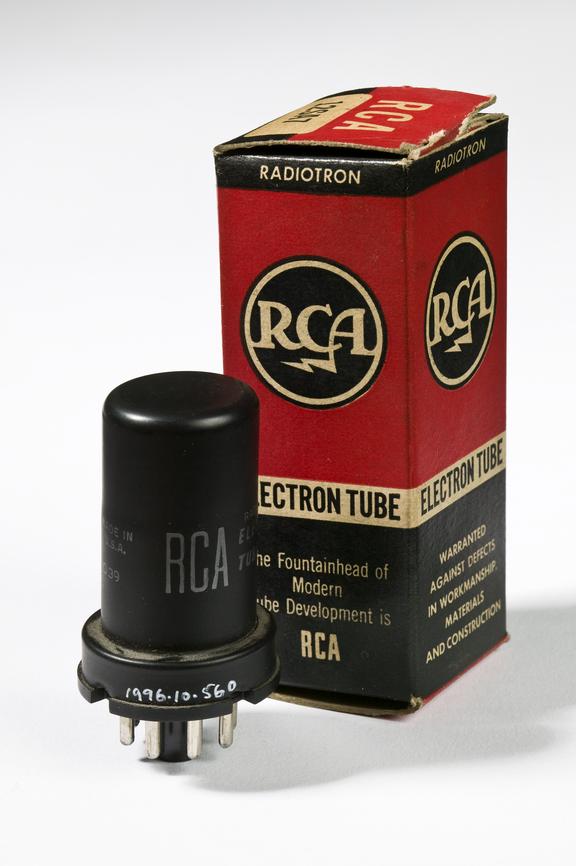 RCA thermionic valve | Science Museum Group Collection