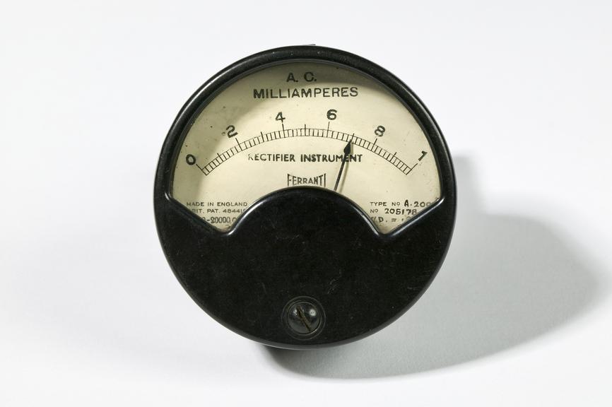Ferranti model A200 electric meter | Science Museum Group Collection