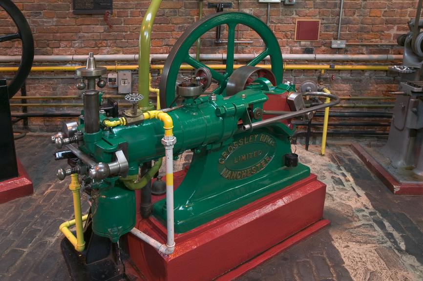 Crossley Horizontal Single-cylinder Engine | Science Museum Group ...