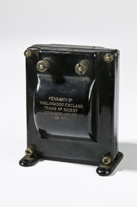 Ferranti transformer | Science Museum Group Collection