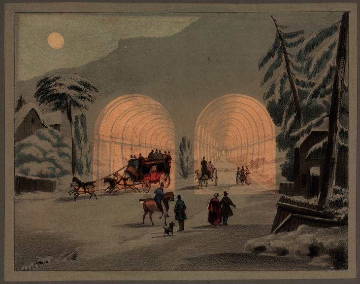 Spooner's Protean Views No.2: A snow scene | Science Museum Group ...
