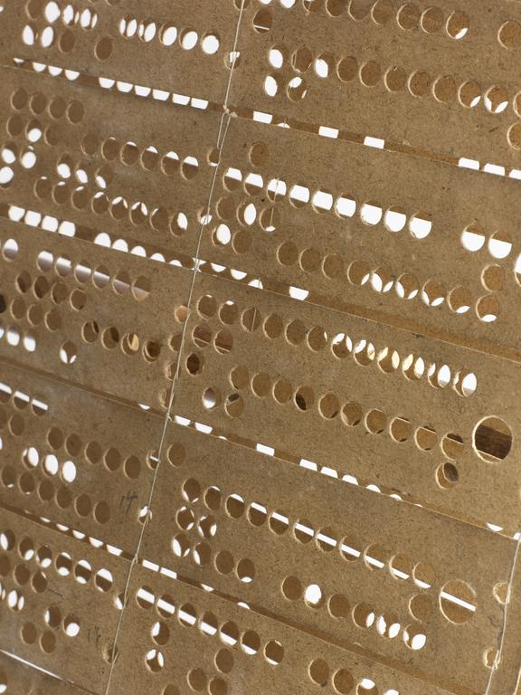 Model of a Jacquard loom, with shuttle and components | Science Museum Group Collection