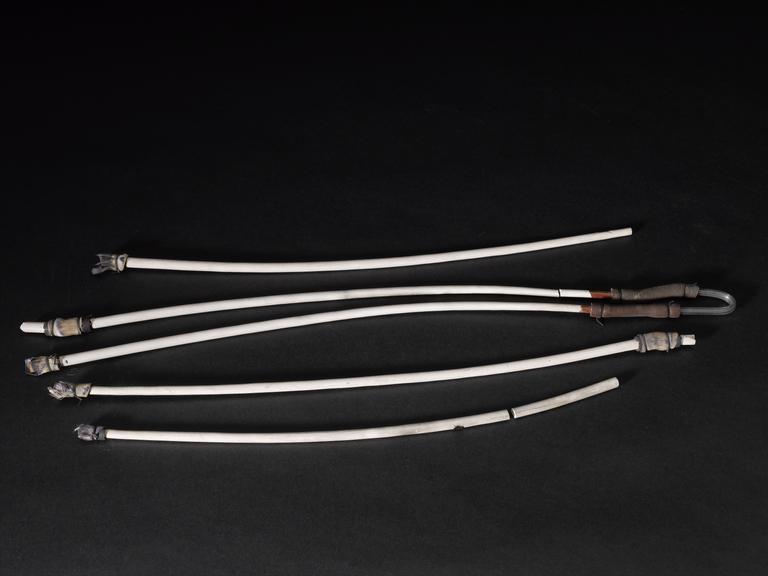 Clay pipe-stems, used in experiments on Argon. | Science Museum Group ...