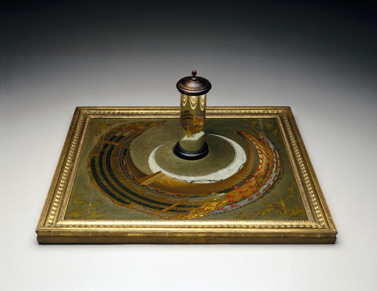 Anamorphosis Painting of Perspective View of a Ship Model | Science ...