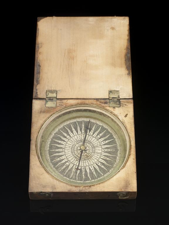 Magnetic compass by John Worgan, 1696 | Science Museum Group Collection