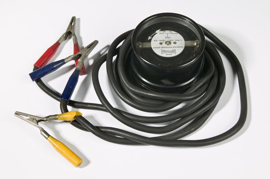 Ferranti phase rotation indicator | Science Museum Group Collection