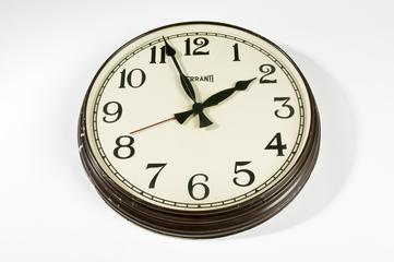 Ferranti electric wall clock | Science Museum Group Collection
