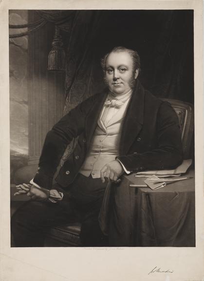 Portrait of George Hudson | Science Museum Group Collection