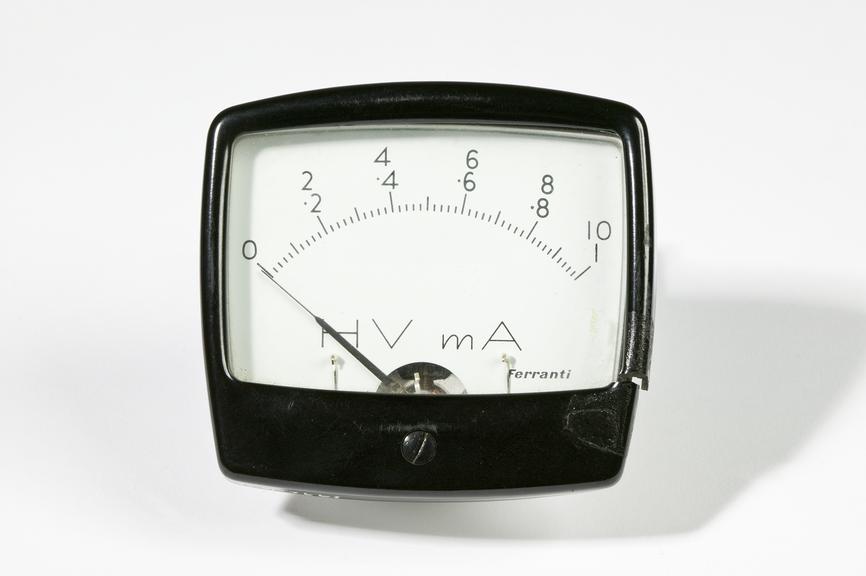 Ferranti Ltd milli-ammeter | Science Museum Group Collection