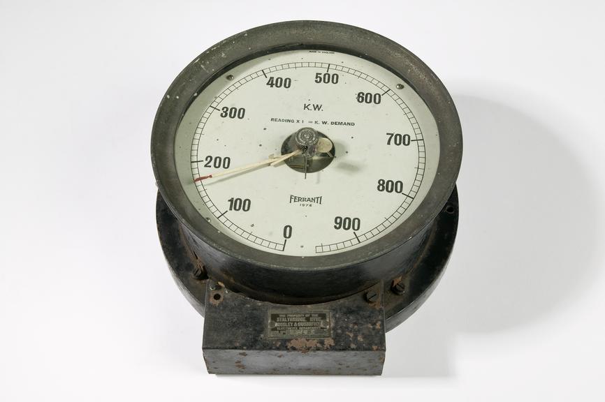 Ferranti electric meter | Science Museum Group Collection