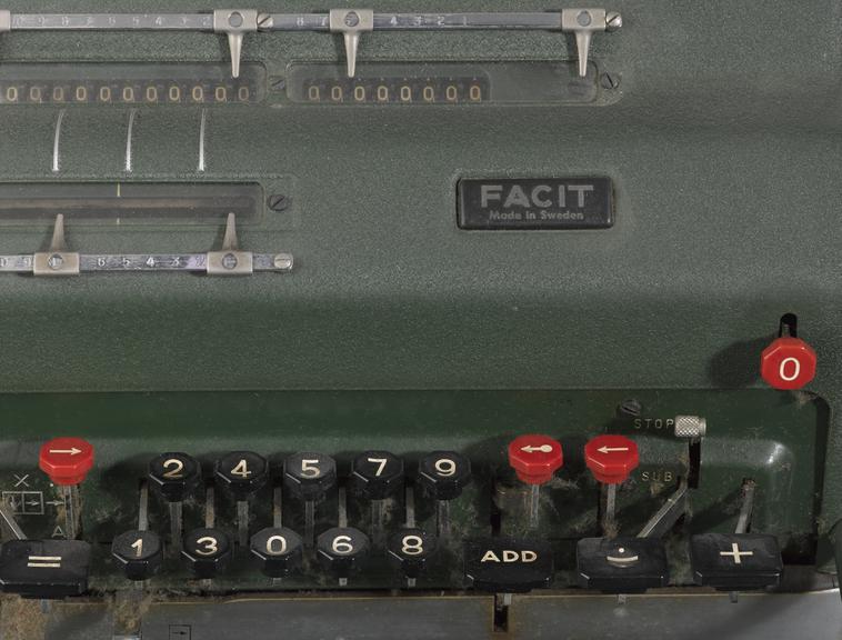 Facit mechanical calculator | Science Museum Group Collection
