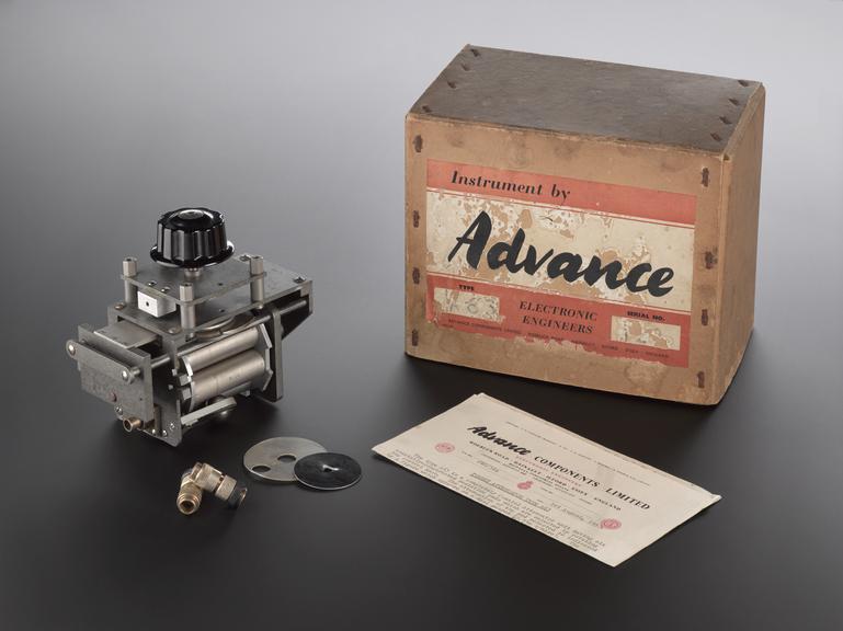 High frequency turret attenuator unit type A63 | Science Museum Group ...