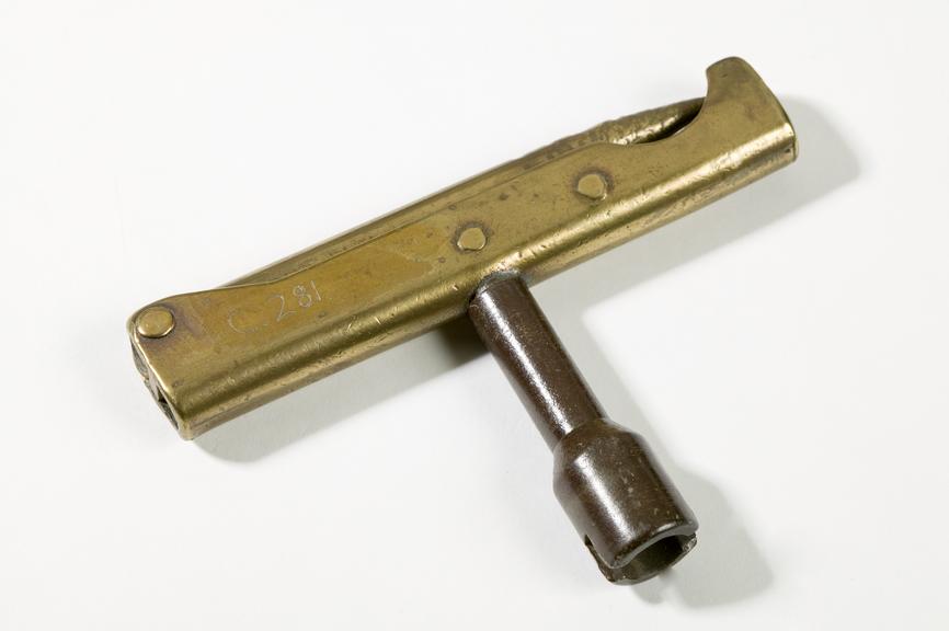 Key for use with exploder box | Science Museum Group Collection