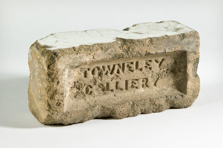 Towneley Colliery brick | Science Museum Group Collection