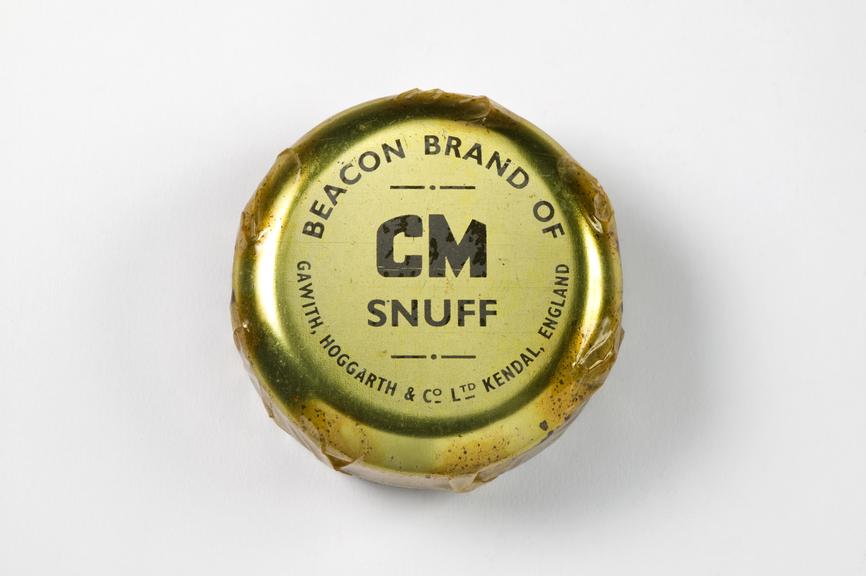 Gawith, Hoggarth & Co. Ltd tin of Beacon Brand CM snuff | Science ...