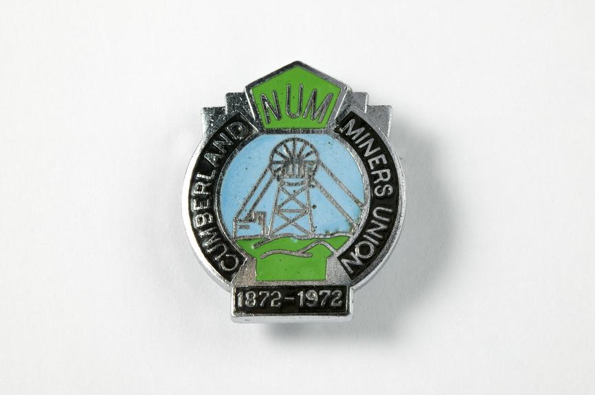 Centenary trade union badge is | Science Museum Group Collection