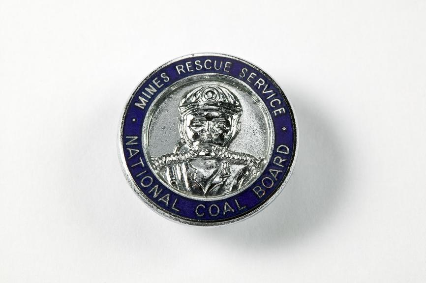National Coal Board mine rescue service badge | Science Museum Group ...