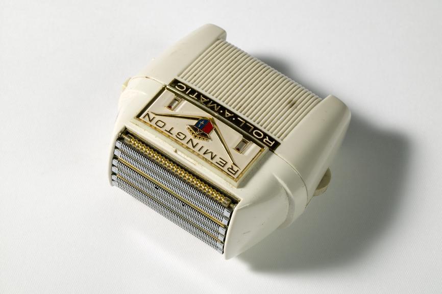 Boxed 'Roll-A-Matic' electric shaver by Remington | Science Museum ...